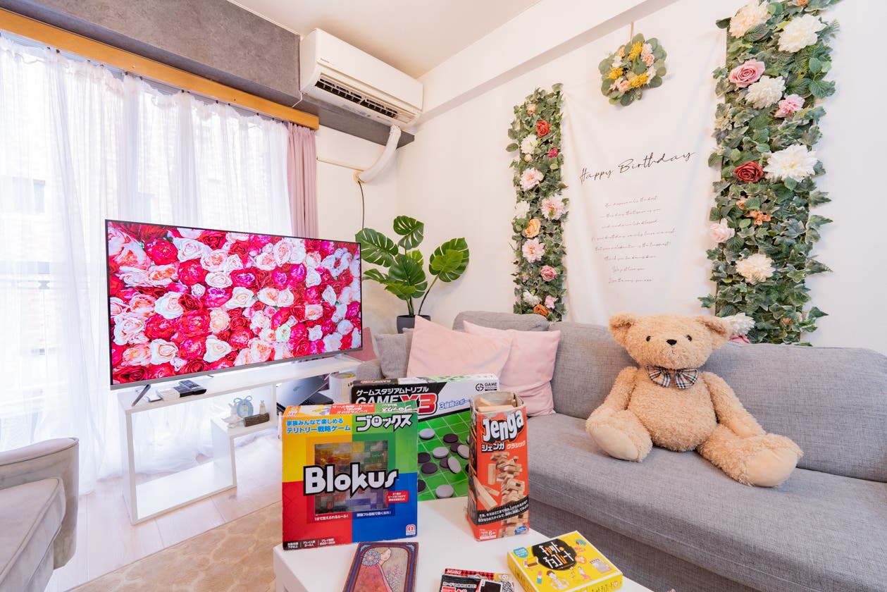 ✨ビデオライト、リングライト📸ゴミ捨て無料💁‍♀️池袋徒歩2分 | 最大15名 | 天蓋付きベッド |の写真14