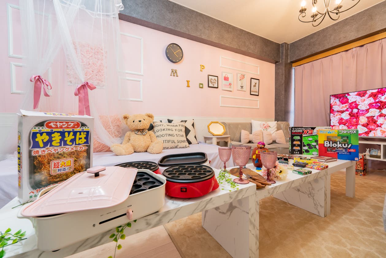 ✨ビデオライト、リングライト📸ゴミ捨て無料💁‍♀️池袋徒歩2分 | 最大15名 | 天蓋付きベッド |の写真23