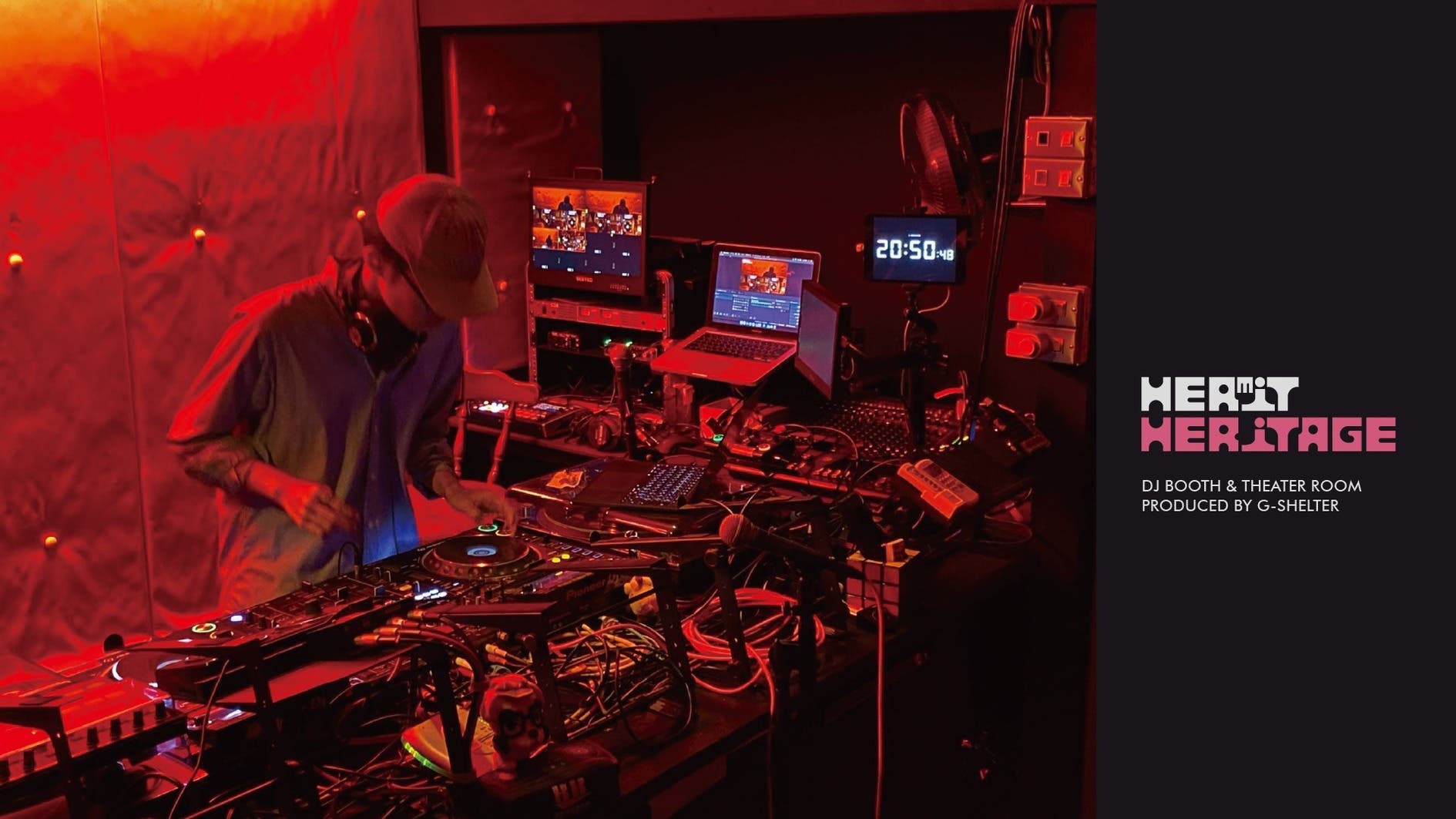 シアタールーム＆DJブース【Hermit Heritage】大画面＋迫力音響でミニパーティ！プロ仕様のDJ機材でライブ配信も！の写真20