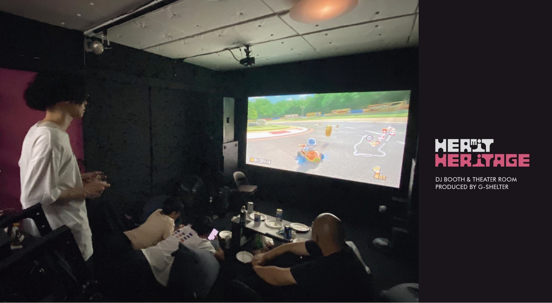 シアタールーム＆DJブース【Hermit Heritage】大画面＋迫力音響でミニパーティ！プロ仕様のDJ機材でライブ配信も！の写真21