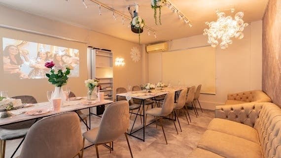 ≪心斎橋≫10人迄♪心斎橋駅徒歩30秒/パルコ前✨120インチスクリーン/カラオケ/完全個室/プロジェクターの写真30