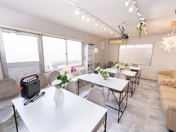 心斎橋駅30秒🌼最大33人24時間利用OK♡大丸心斎橋目の前/120インチ高機能プロジェクター/結婚式二次会♡懇親会♡オフ会の写真16