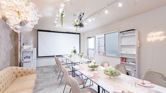 心斎橋駅30秒🌼最大33人24時間利用OK♡大丸心斎橋目の前/120インチ高機能プロジェクター/結婚式二次会♡懇親会♡オフ会の写真2