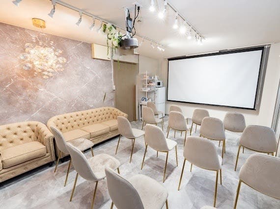 心斎橋駅30秒🌼最大33人24時間利用OK♡大丸心斎橋目の前/120インチ高機能プロジェクター/結婚式二次会♡懇親会♡オフ会の写真26