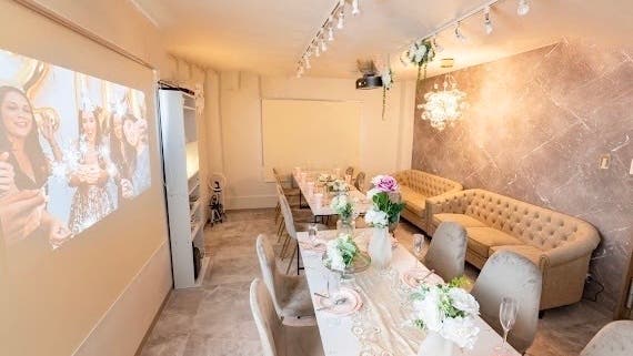 心斎橋駅30秒🌼最大33人24時間利用OK♡大丸心斎橋目の前/120インチ高機能プロジェクター/結婚式二次会♡懇親会♡オフ会の写真27