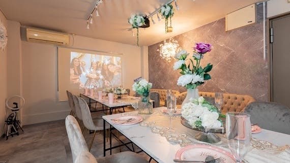 心斎橋駅30秒🌼最大33人24時間利用OK♡大丸心斎橋目の前/120インチ高機能プロジェクター/結婚式二次会♡懇親会♡オフ会の写真28