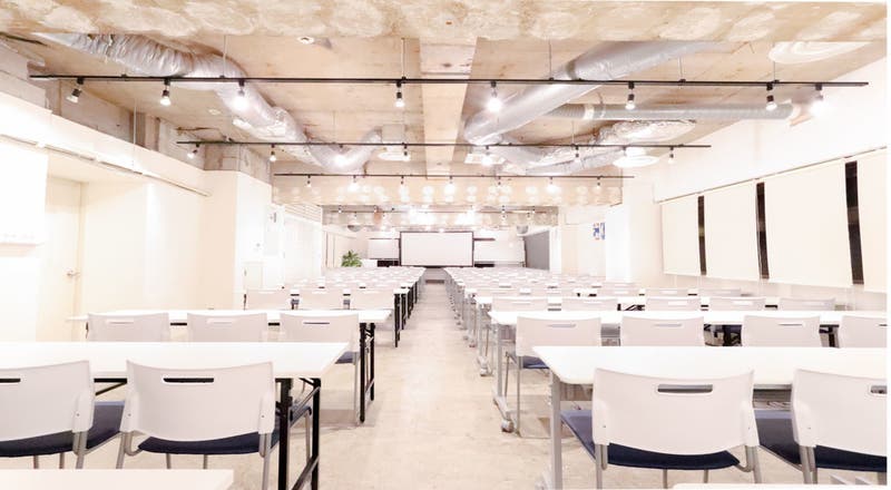 【渋谷駅徒歩1分！ヒカリエ隣！122名】プロジェクタ・ホワイトボード・WiFi・無線マイク無料！ふれあい貸し会議室 渋谷No77