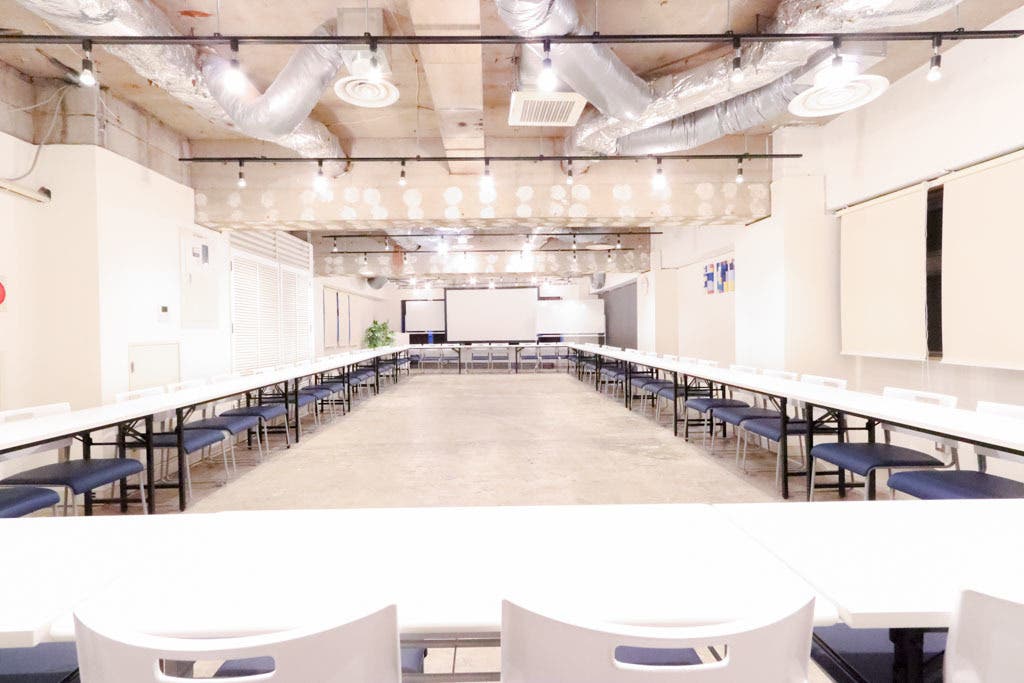 【渋谷駅徒歩1分！ヒカリエ隣！122名】プロジェクタ・ホワイトボード・WiFi・無線マイク無料！ふれあい貸し会議室 渋谷No77の写真11