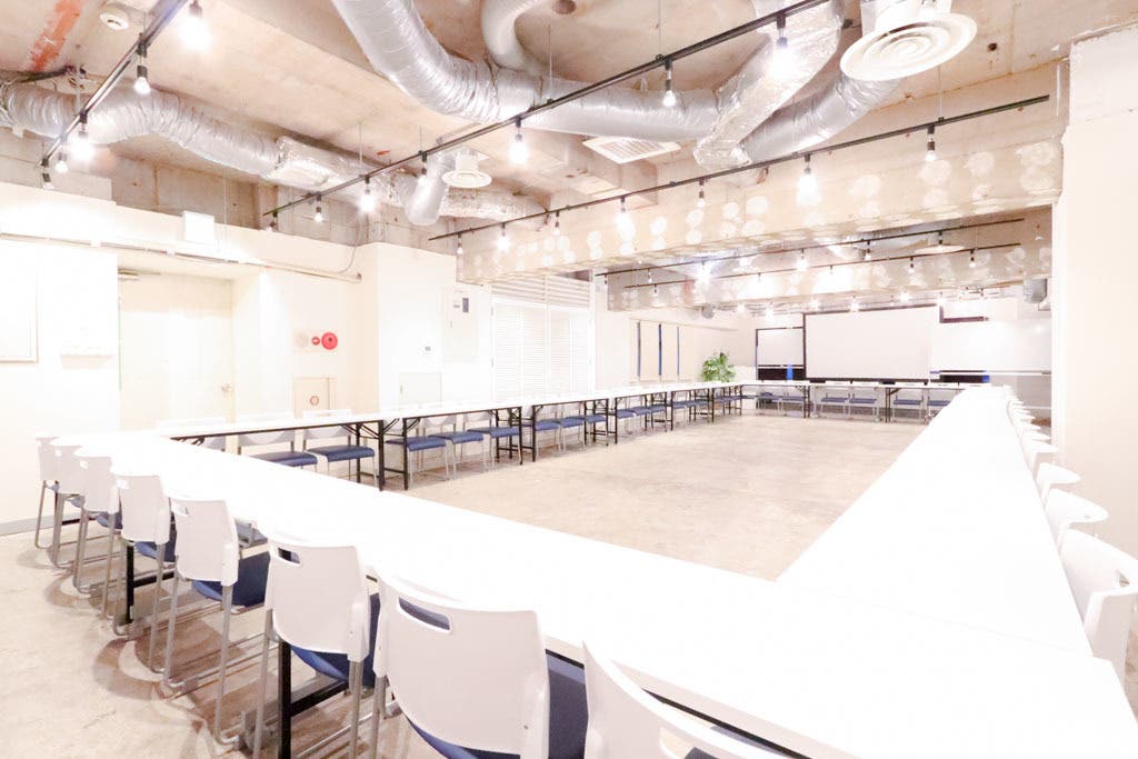 【渋谷駅徒歩1分！ヒカリエ隣！122名】プロジェクタ・ホワイトボード・WiFi・無線マイク無料！ふれあい貸し会議室 渋谷No77の写真12