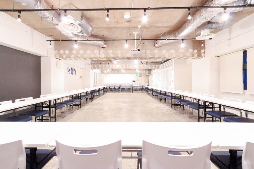 【渋谷駅徒歩1分！ヒカリエ隣！122名】プロジェクタ・ホワイトボード・WiFi・無線マイク無料！ふれあい貸し会議室 渋谷No77の写真14