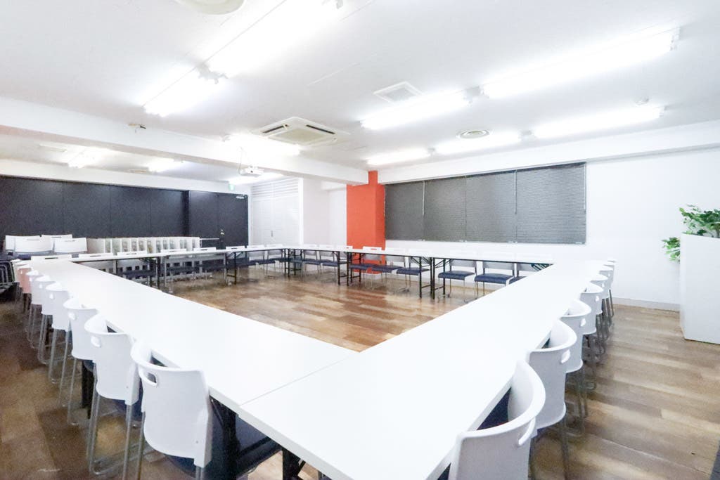 【渋谷駅1分！ヒカリエ隣！81名】プロジェクター・ホワイトボード・WiFi・無線マイク全て無料！ふれあい貸し会議室 渋谷No89の写真14