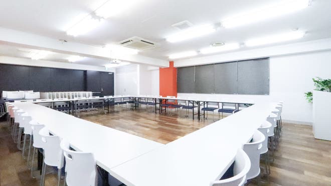 【渋谷駅1分!ヒカリエ隣!81名】プロジェクター・ホワイトボード・WiFi・無線マイク全て無料!ふれあい貸し会議室 渋谷No89の写真14