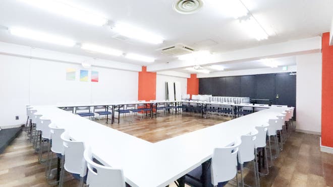 【渋谷駅1分!ヒカリエ隣!81名】プロジェクター・ホワイトボード・WiFi・無線マイク全て無料!ふれあい貸し会議室 渋谷No89の写真16