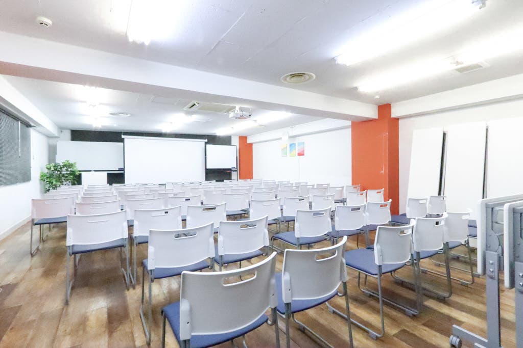 【渋谷駅1分！ヒカリエ隣！81名】プロジェクター・ホワイトボード・WiFi・無線マイク全て無料！ふれあい貸し会議室 渋谷No89の写真19