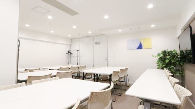 【品川駅 徒歩3分!完全個室!30名使用可!】大型モニター・WiFi無料!土足OK!ふれあい貸し会議室 品川No87の写真9