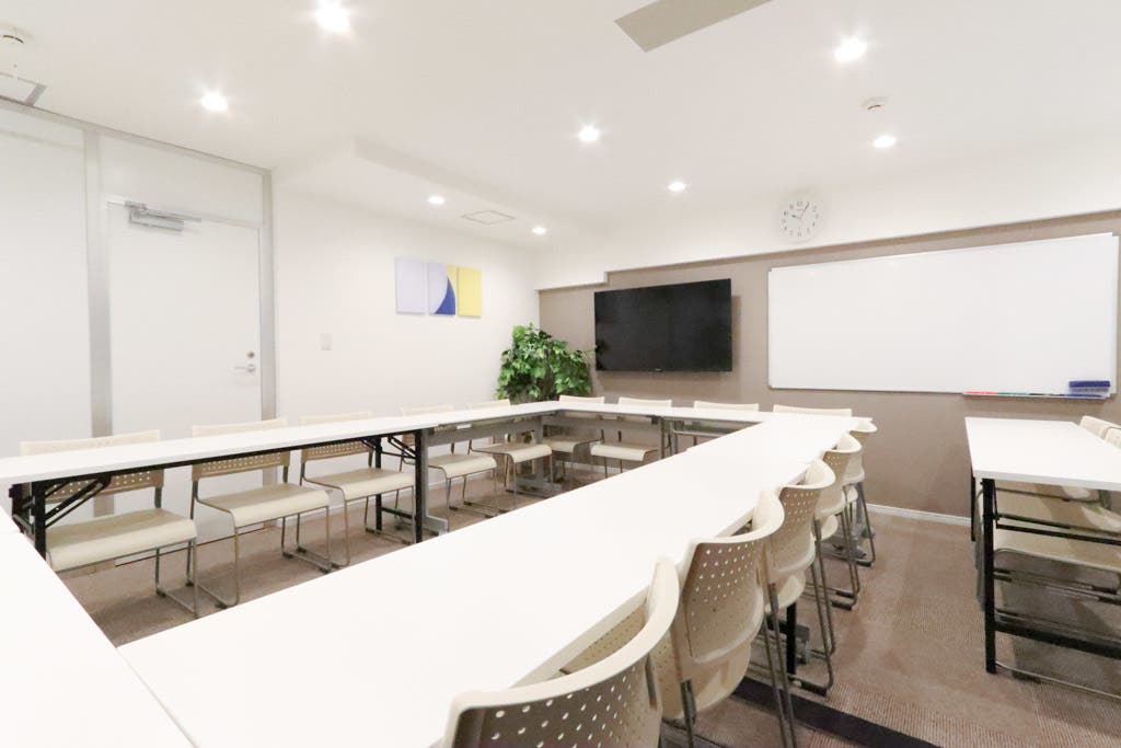 【品川駅　徒歩3分！完全個室！30名使用可！】大型モニター・WiFi無料！土足OK！ふれあい貸し会議室 品川No87の写真13
