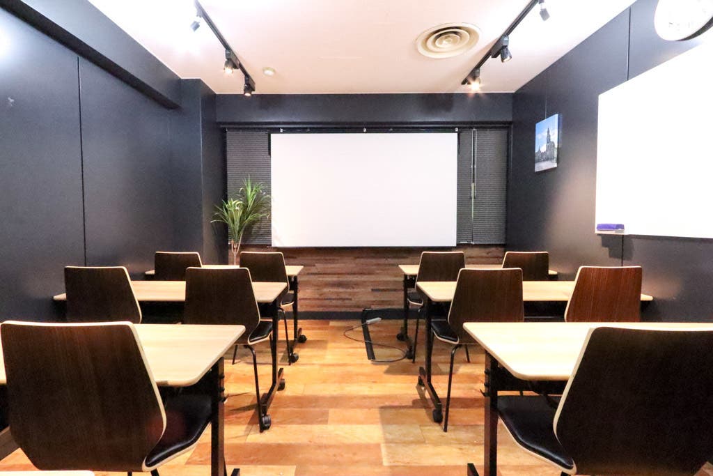 【渋谷駅1分！ヒカリエ隣！16名】プロジェクター・ホワイトボード・WiFi無料！お洒落な空間！ふれあい貸し会議室 渋谷No90の写真2