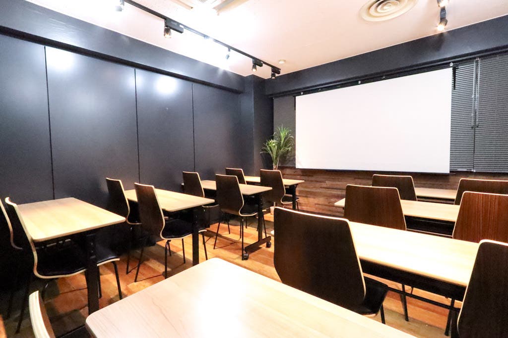 【渋谷駅1分！ヒカリエ隣！16名】プロジェクター・ホワイトボード・WiFi無料！お洒落な空間！ふれあい貸し会議室 渋谷No90の写真3