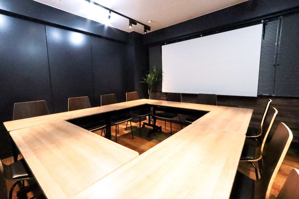 【渋谷駅1分！ヒカリエ隣！16名】プロジェクター・ホワイトボード・WiFi無料！お洒落な空間！ふれあい貸し会議室 渋谷No90の写真8