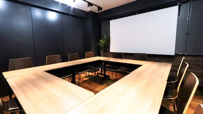 【渋谷駅1分!ヒカリエ隣!16名】プロジェクター・ホワイトボード・WiFi無料!お洒落な空間!ふれあい貸し会議室 渋谷No90の写真8