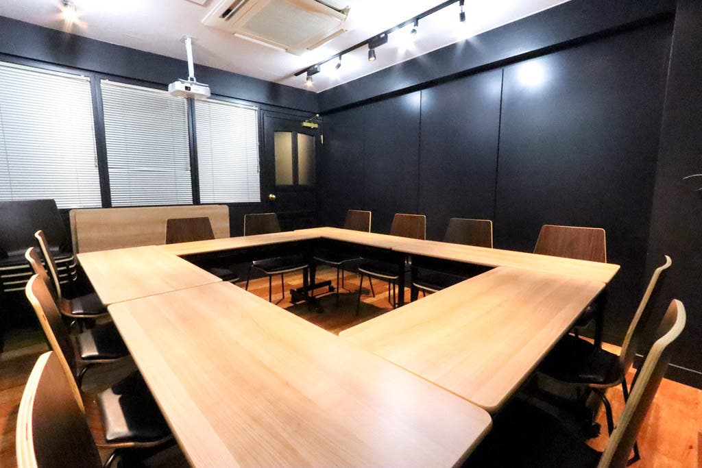 【渋谷駅1分！ヒカリエ隣！16名】プロジェクター・ホワイトボード・WiFi無料！お洒落な空間！ふれあい貸し会議室 渋谷No90の写真9
