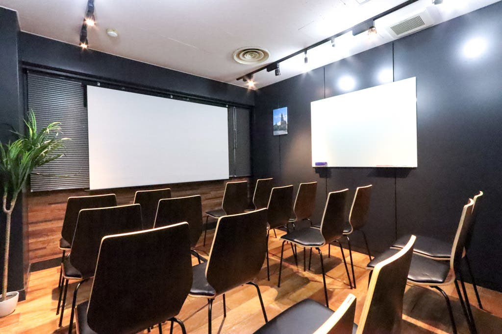 【渋谷駅1分！ヒカリエ隣！16名】プロジェクター・ホワイトボード・WiFi無料！お洒落な空間！ふれあい貸し会議室 渋谷No90の写真11