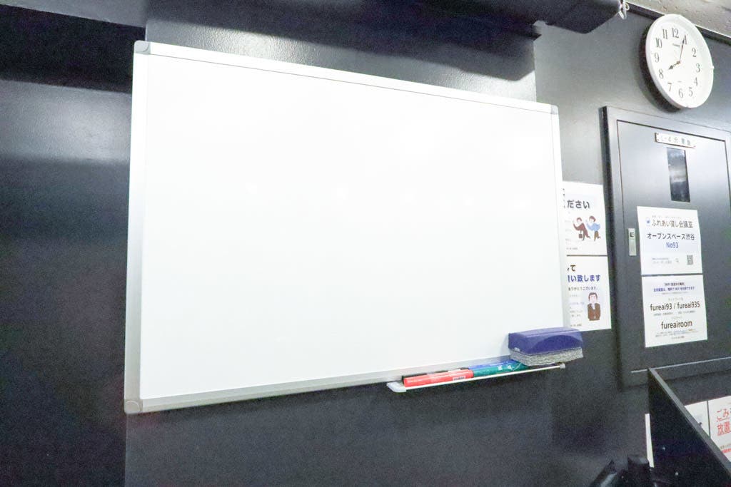 【渋谷駅1分！ヒカリエ隣！4名用】ディスプレイ・ホワイトボード・WiFi無料！ふれあい貸し会議室 オープンスペース渋谷No93の写真8