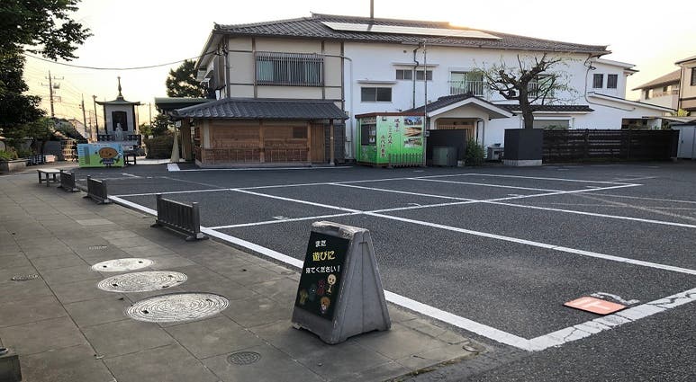 【駅近】テーマパークのような歴史あるお寺の駐車場1台分をレンタルして移動販売！キッチンカー、フードトラックにおすすめ！