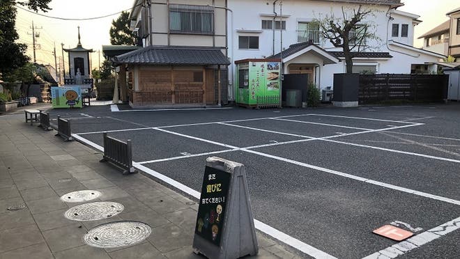 【駅近】テーマパークのような歴史あるお寺の駐車場1台分をレンタルして移動販売!キッチンカー、フードトラックにおすすめ!の写真1