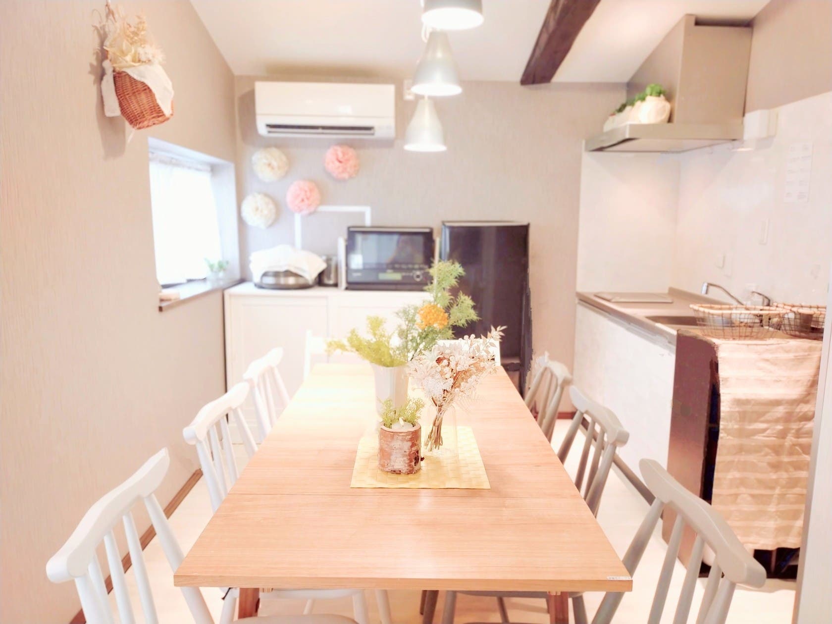 河原町・三条🥳繁華街のど真ん中📺Netflix見放題🎮65インチ大画面TV🌟人気TVゲーム設置🥳古民家改築ほぼ新築の写真2