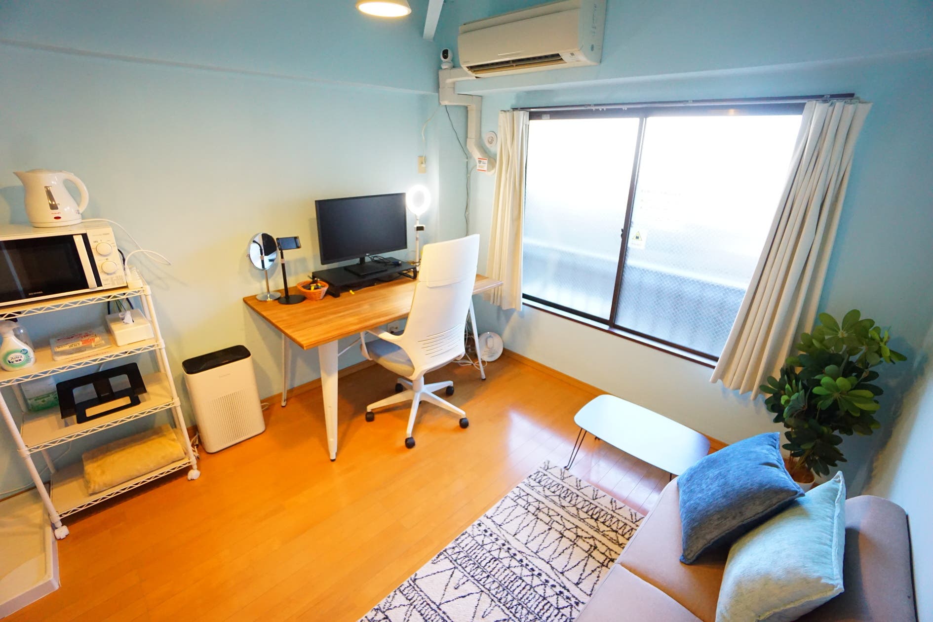 ⭐️光回線導入！⭐️＜日吉ミニマルオフィス102＞完全個室✨モニター/テレワーク/Web会議,面接/自習/作業場所の写真2
