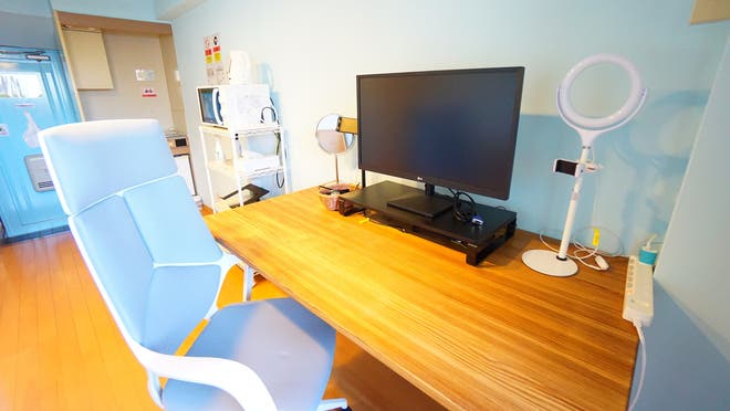 ⭐️光回線導入!⭐️<日吉ミニマルオフィス102>完全個室✨モニター/テレワーク/Web会議,面接/自習/作業場所の写真4