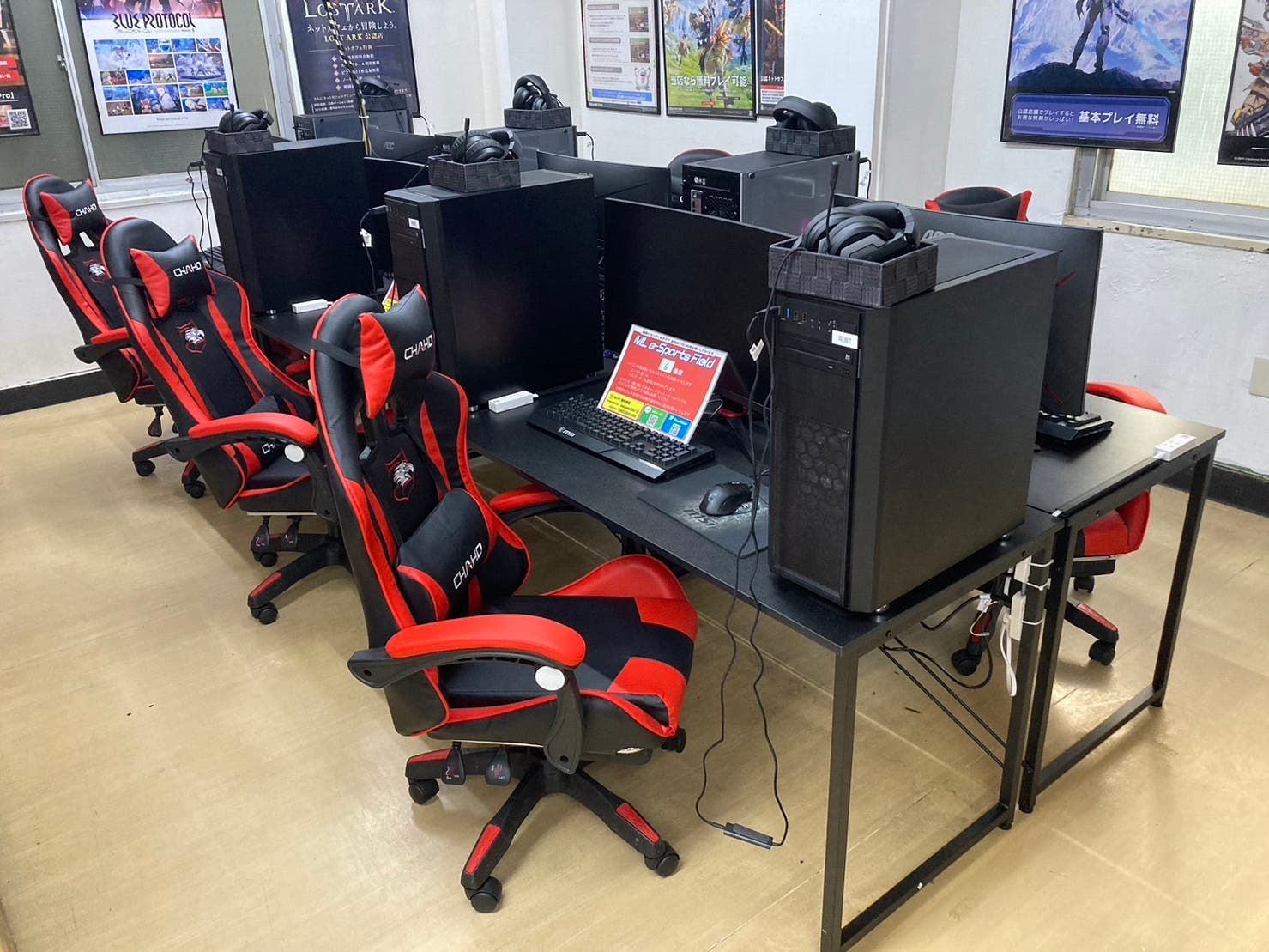 JR錦糸町駅から徒歩3分、２４時間いつでも使える、ネットカフェ併設のesports施設の写真11