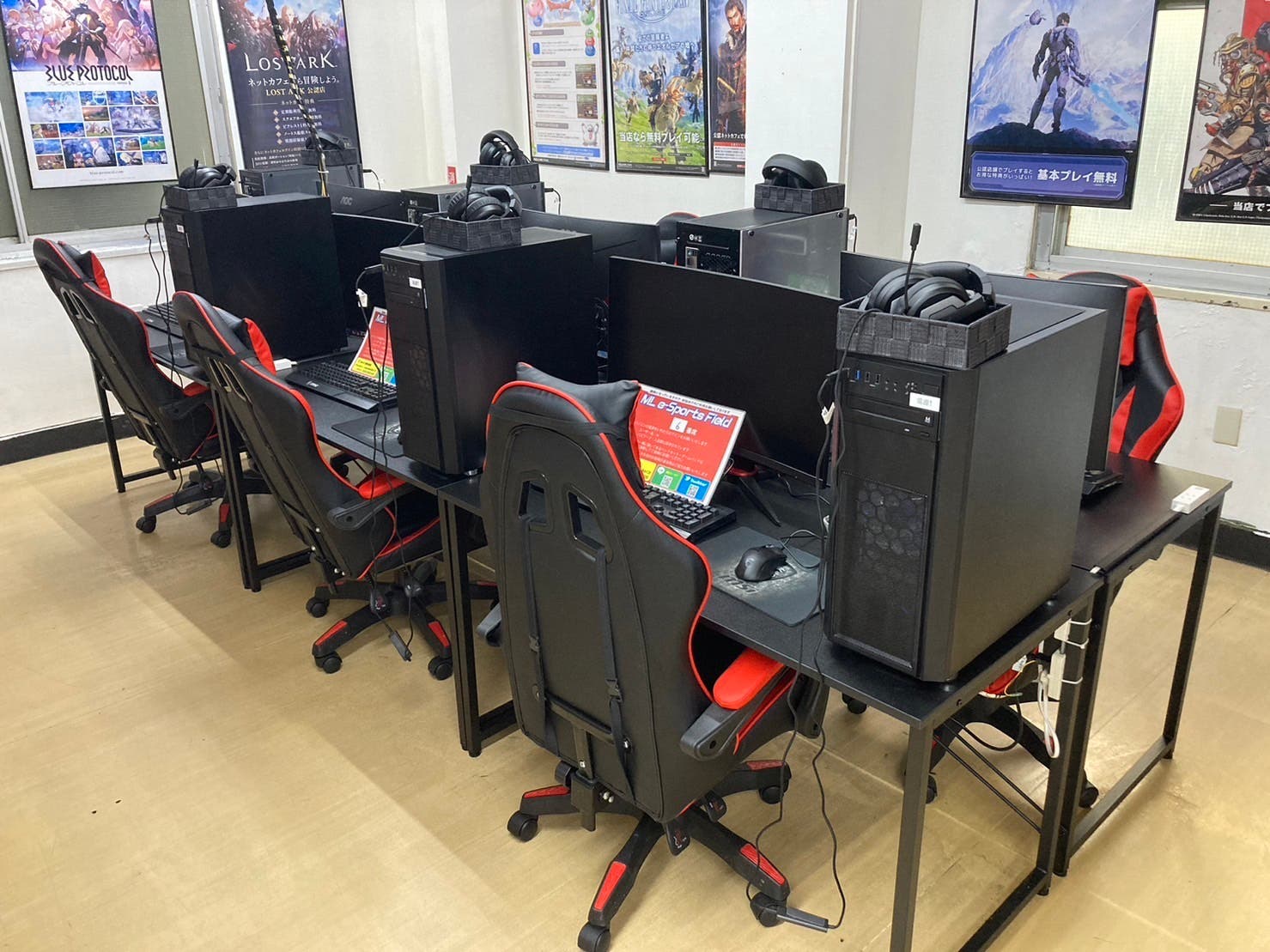 JR錦糸町駅から徒歩3分、２４時間いつでも使える、ネットカフェ併設のesports施設の写真12
