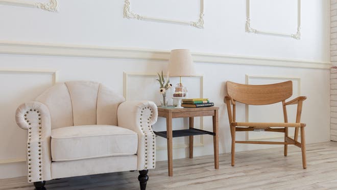 【メレンゲクッキー】アーチ壁とアンティークドア、猫足バスタブがある、おとなカワイイ撮影スタジオの写真5