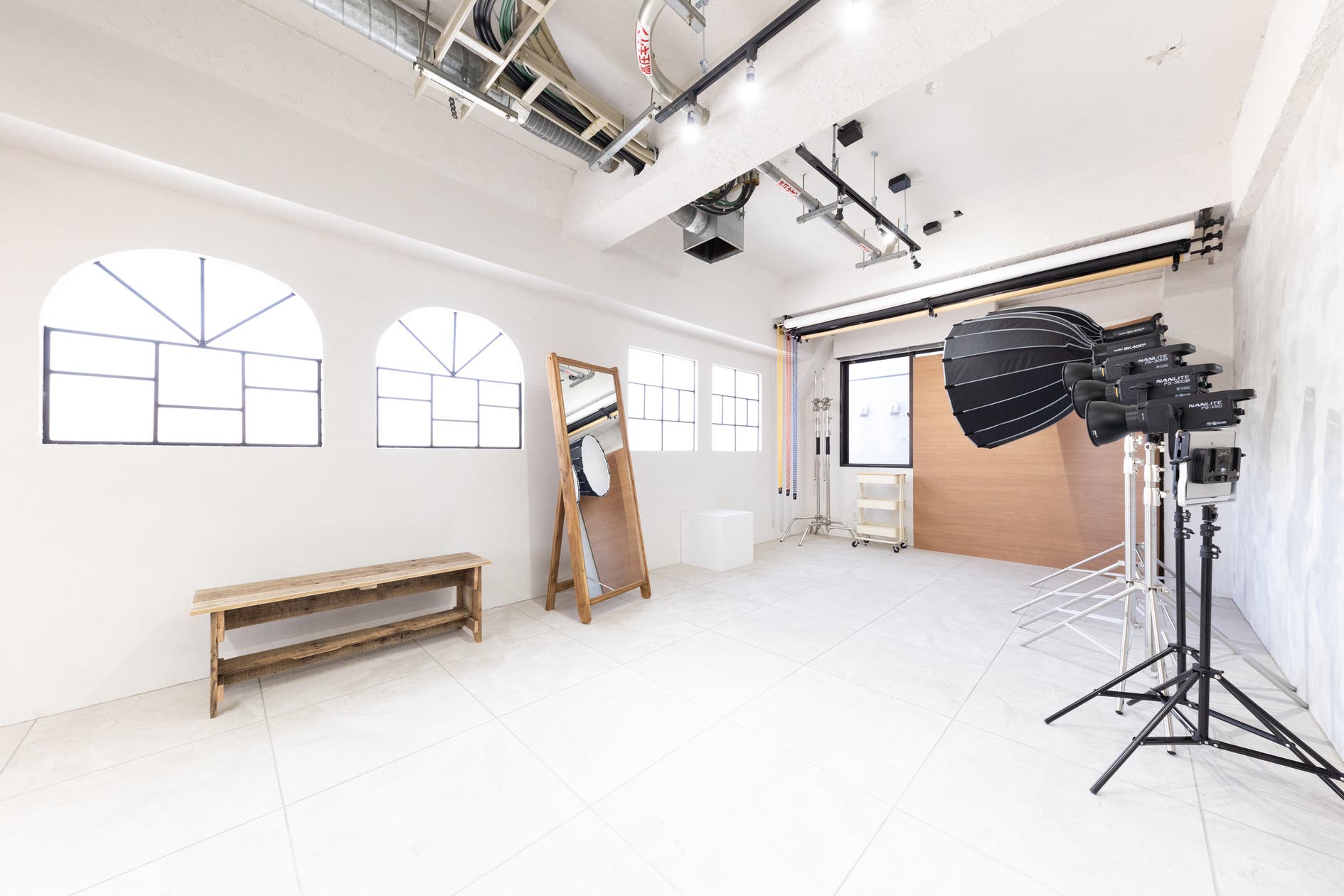 満天のカスミソウの下撮影収録できる機材全部無料のデザイナーズ撮影スタジオの写真20