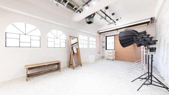 満天のカスミソウの下撮影収録できる機材全部無料のデザイナーズ撮影スタジオの写真20