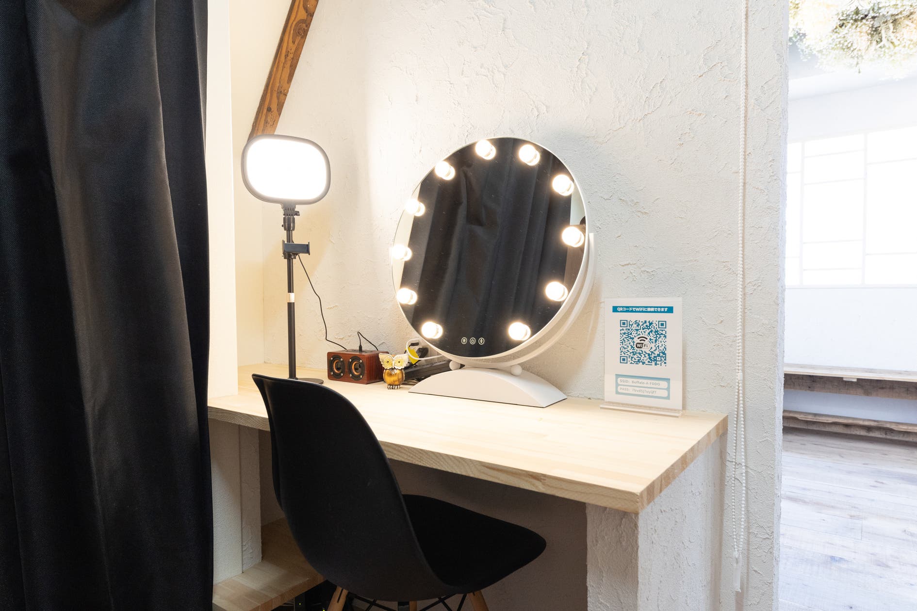 満天のカスミソウの下撮影収録できる機材全部無料のデザイナーズ撮影スタジオの写真26