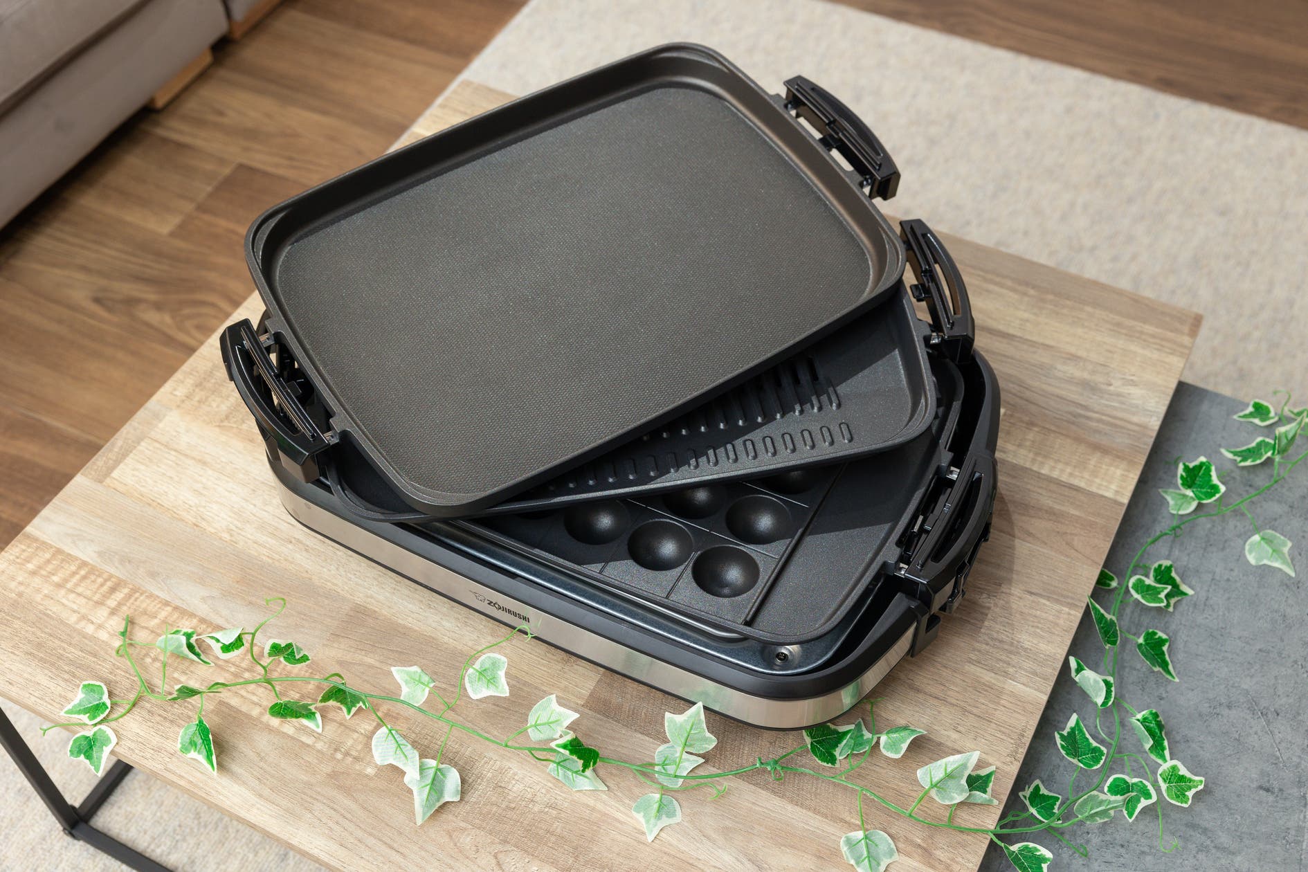 たこ焼き器&ホットプレート	の画像1