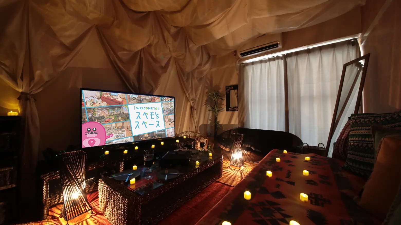 スペモ🏠クリスマス🎄歓送迎会🎊駅3分🚶打ち上げ🛋️デート🧸プロジェクター📽️映画鑑賞🍿205_Asiana吉祥寺の写真15