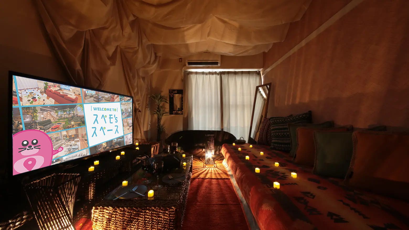 スペモ🏠クリスマス🎄歓送迎会🎊駅3分🚶打ち上げ🛋️デート🧸プロジェクター📽️映画鑑賞🍿205_Asiana吉祥寺の写真10