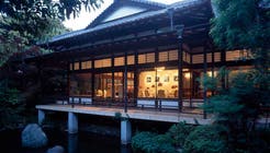 撮影限定 大きい窓から望む庭園は絶景 水上の披露宴会場 富月殿の写真3