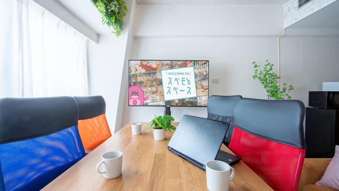 スペモ🏠激安🎉爆速Wi-Fi⛈️⚡️超駅チカ❗新大阪駅1分🎥テレワーク・オンラインMTG💻会議室🌙302_Connect新大阪の写真2