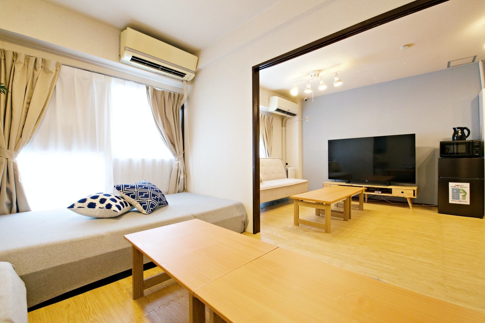 川崎駅🚃｜貸切💫｜最大15名🙆🏼｜大画面プロジェクター🎥｜ごろごろスペース🛏｜24H｜打ち上げ・パーティ―｜休憩_340の写真1