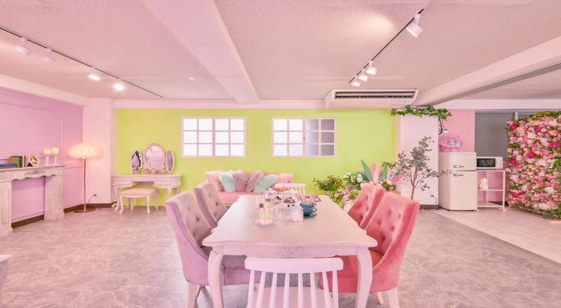 【コットンキャンディ】パステルカラーのガーリーロマンティックなかわいいスタジオ