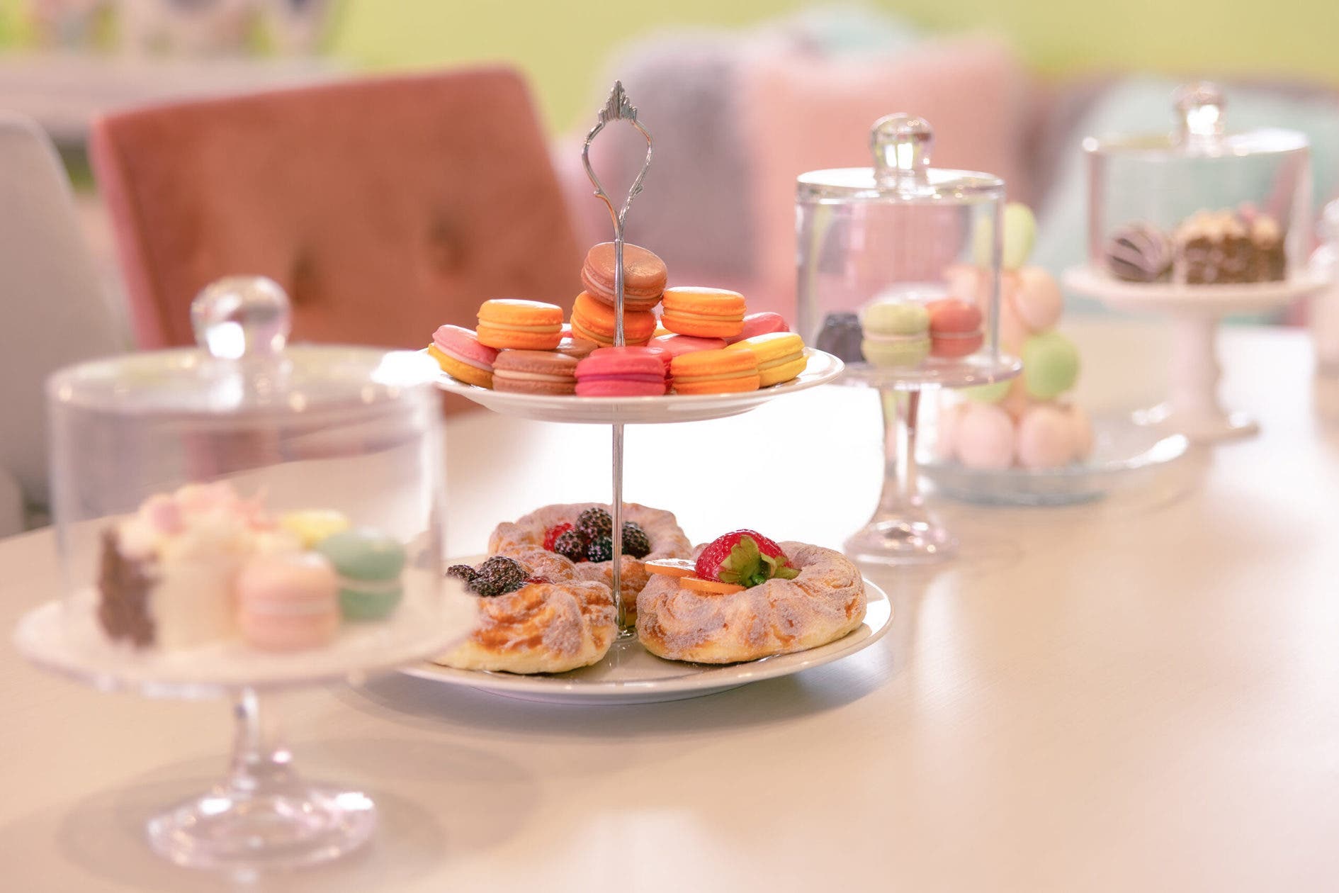 【コットンキャンディ】パステルカラーのガーリーロマンティックなかわいいスタジオの写真4