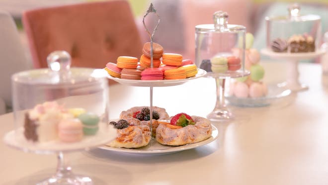 【コットンキャンディ】パステルカラーのガーリーロマンティックなかわいいスタジオの写真4