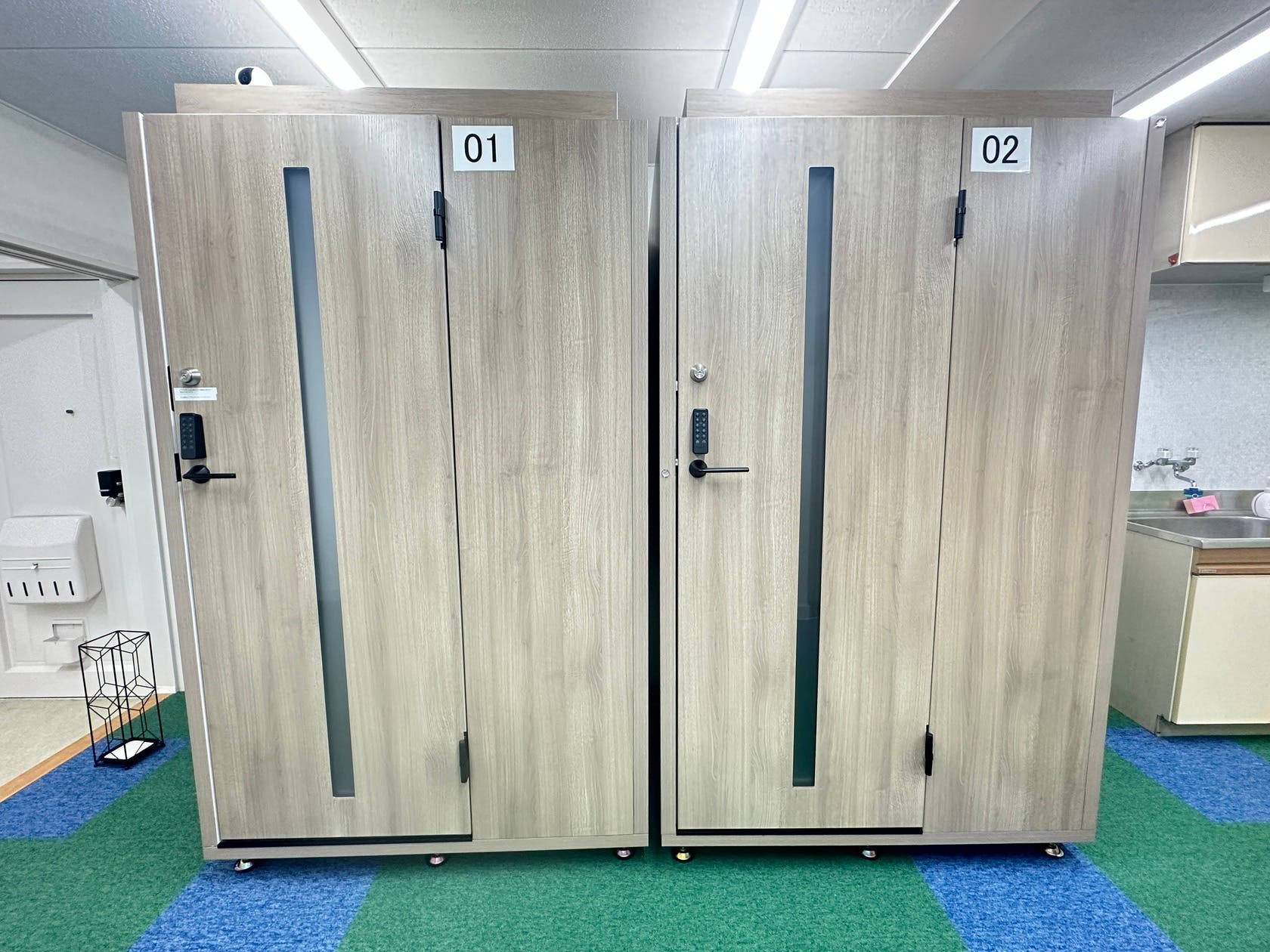 ＜PaO Work 三ノ宮No.1＞完全個室ワークブース💼光Wi-Fi📶✨モニター🖥テレワーク/ZOOM/面接/自習/作業の写真5