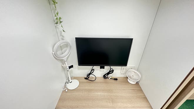 <PaO Work 三ノ宮No.2>完全個室ワークブース💼光Wi-Fi📶✨モニター🖥テレワーク/ZOOM/面接/自習/作業の写真3