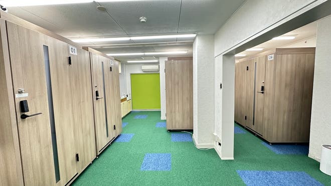 <PaO Work 三ノ宮No.4>完全個室ワークブース💼光Wi-Fi📶✨モニター🖥テレワーク/ZOOM/面接/自習/作業の写真7